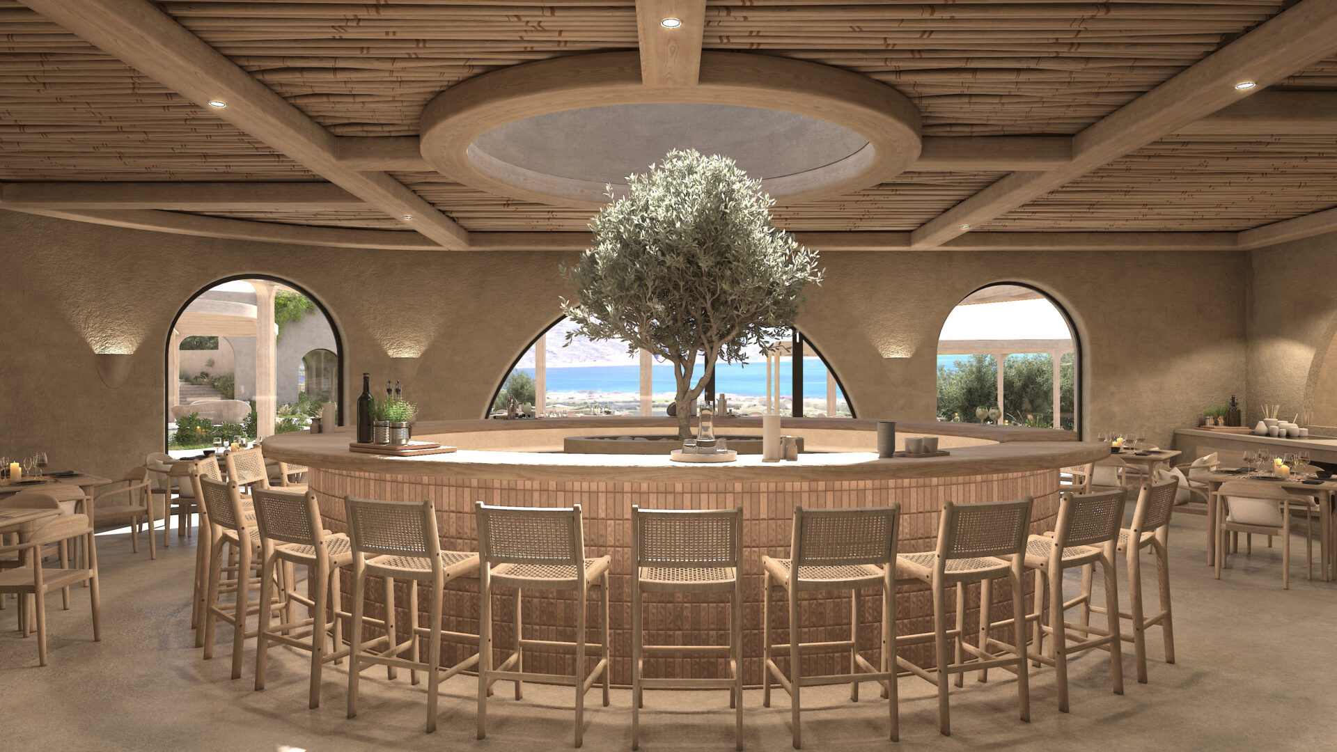 Tella Thera, Crete, Greece . Pieris.Architects